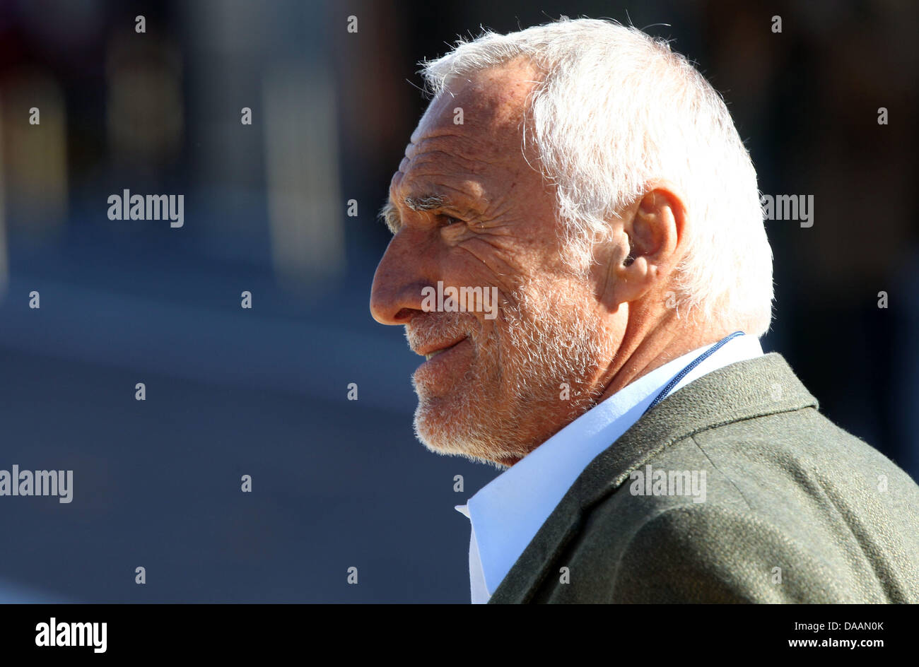 Red Bull Racing owner Dietrich Mateschitz during test drives in ...