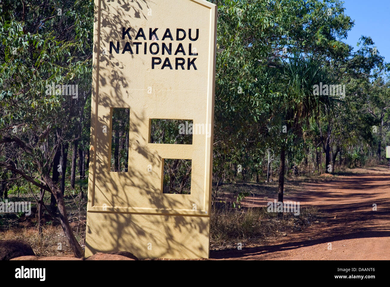 Entrance sign kakadu national park hi-res stock photography and images - Alamy