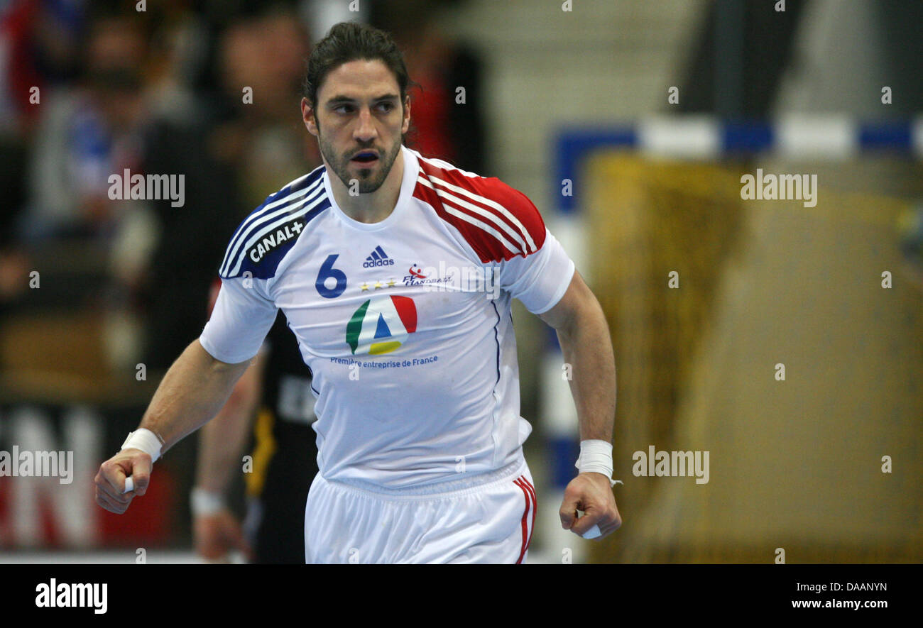 Bertrand Gille of France during the Men's Handball World Championship ...