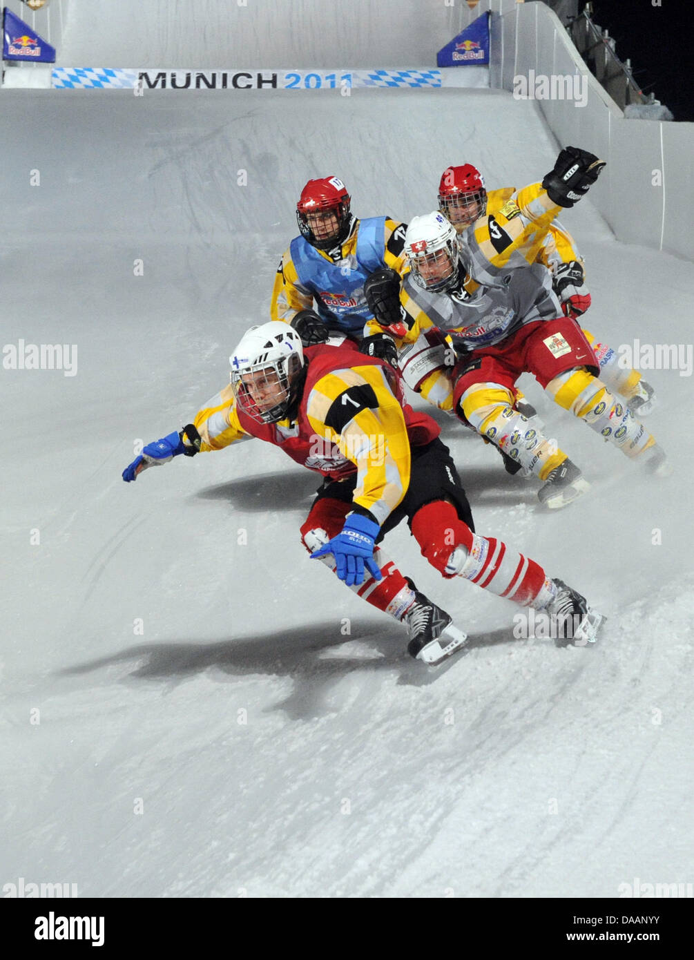 Red bull crashed ice hi-res stock photography and images - Alamy