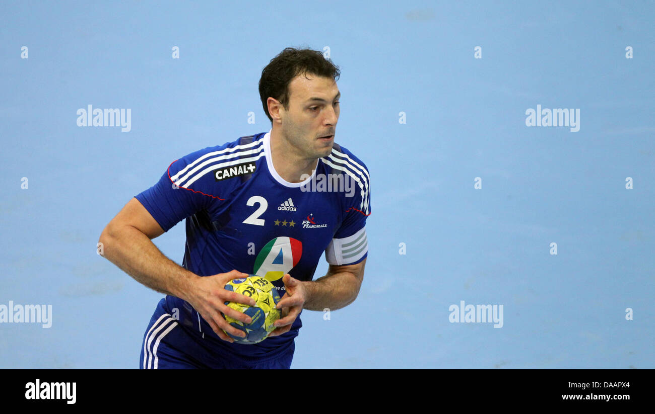 Jerome Fernandez during the Match the Men's Handball World Championship ...
