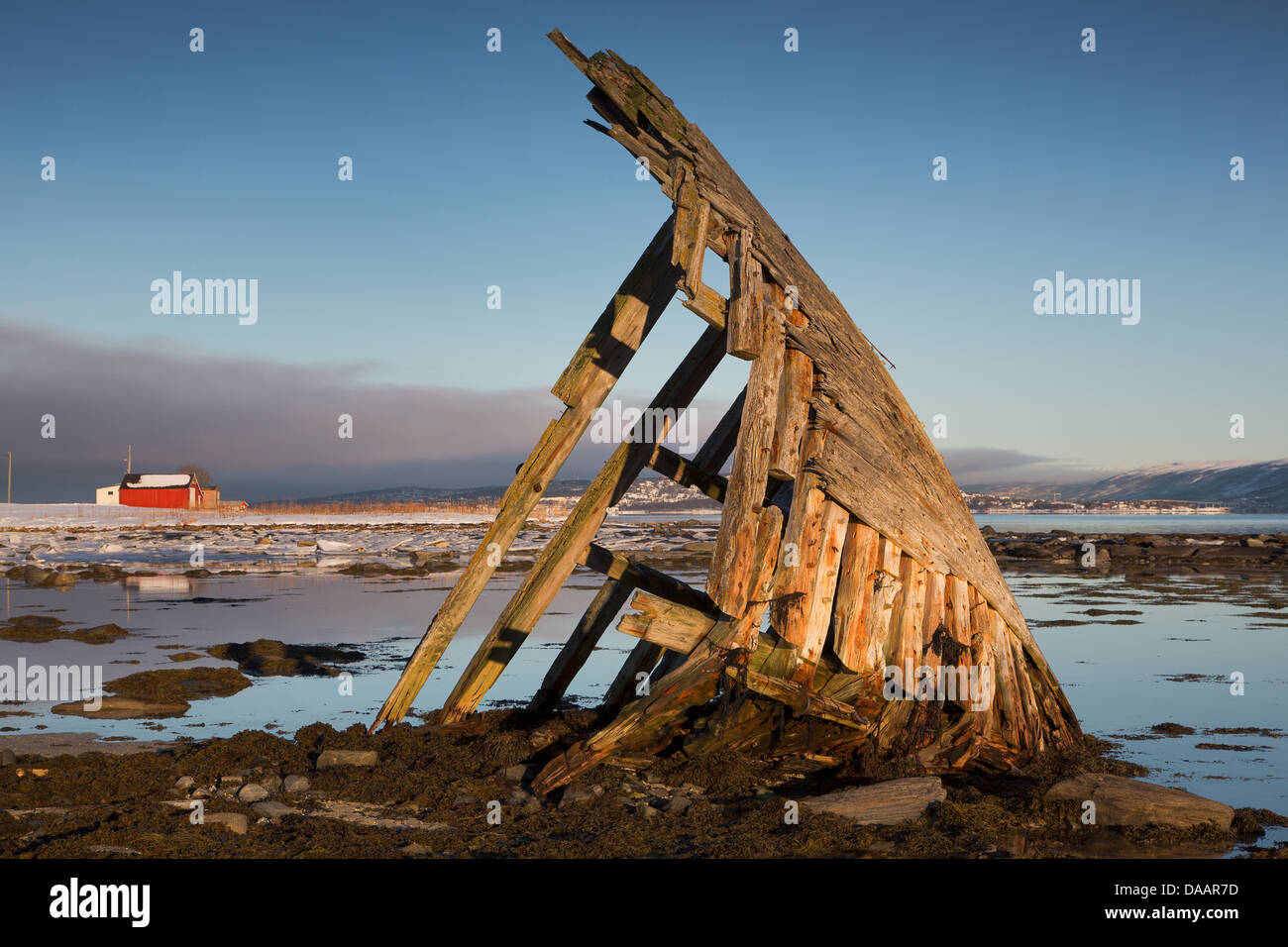 Ice, Europe, coast, Norway, Scandinavia, Tromsö, shore, winter, ship ...