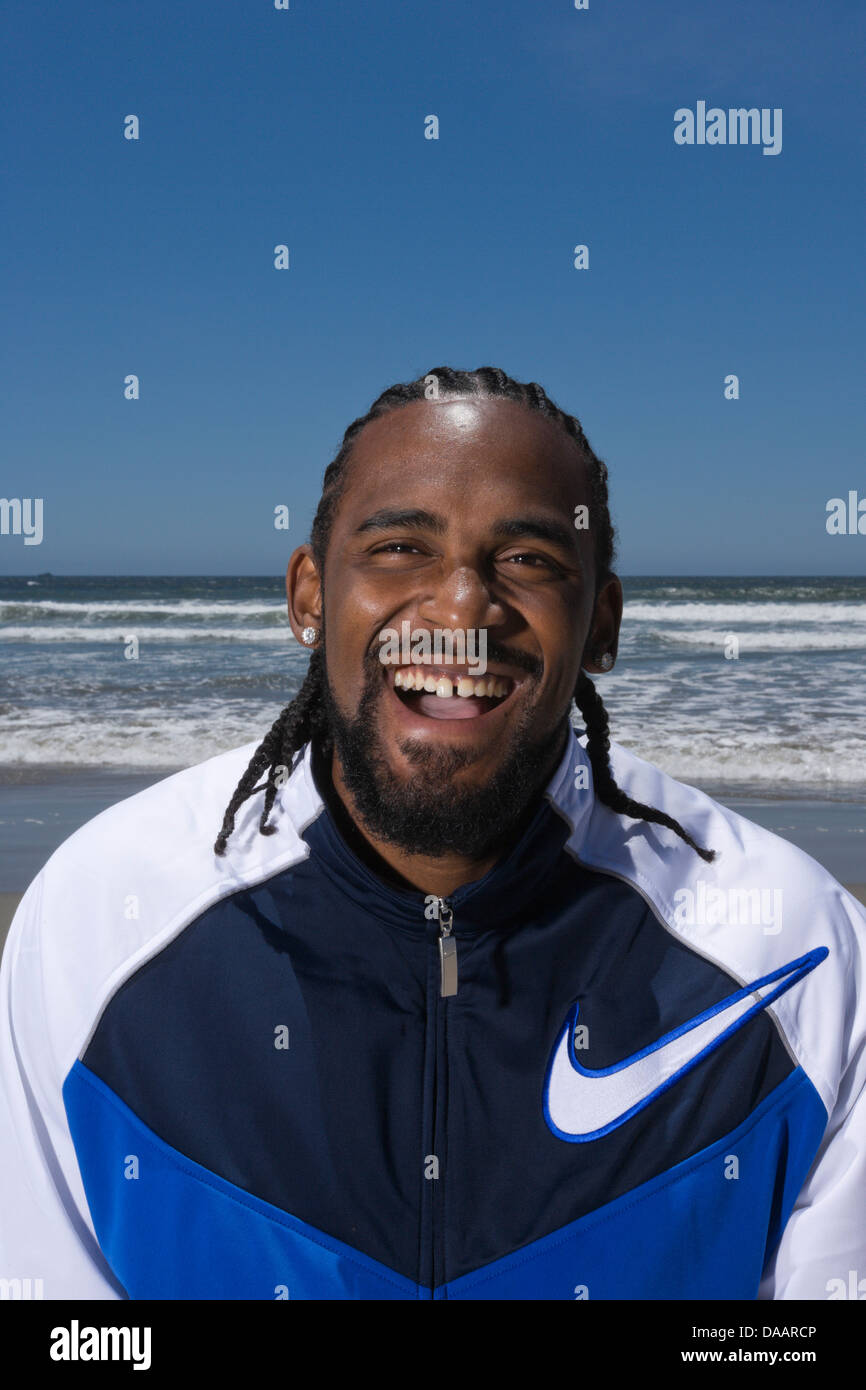 LOS ANGELES, CA – JUNE 06: Ronny Turiaf playing basketball in Los ...