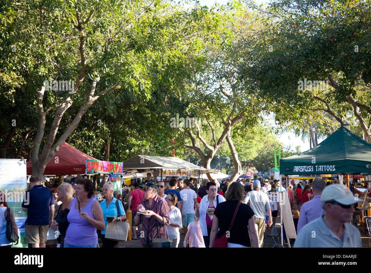 Mindil beach sunset markets,Darwin,northern territory,Australia Stock ...