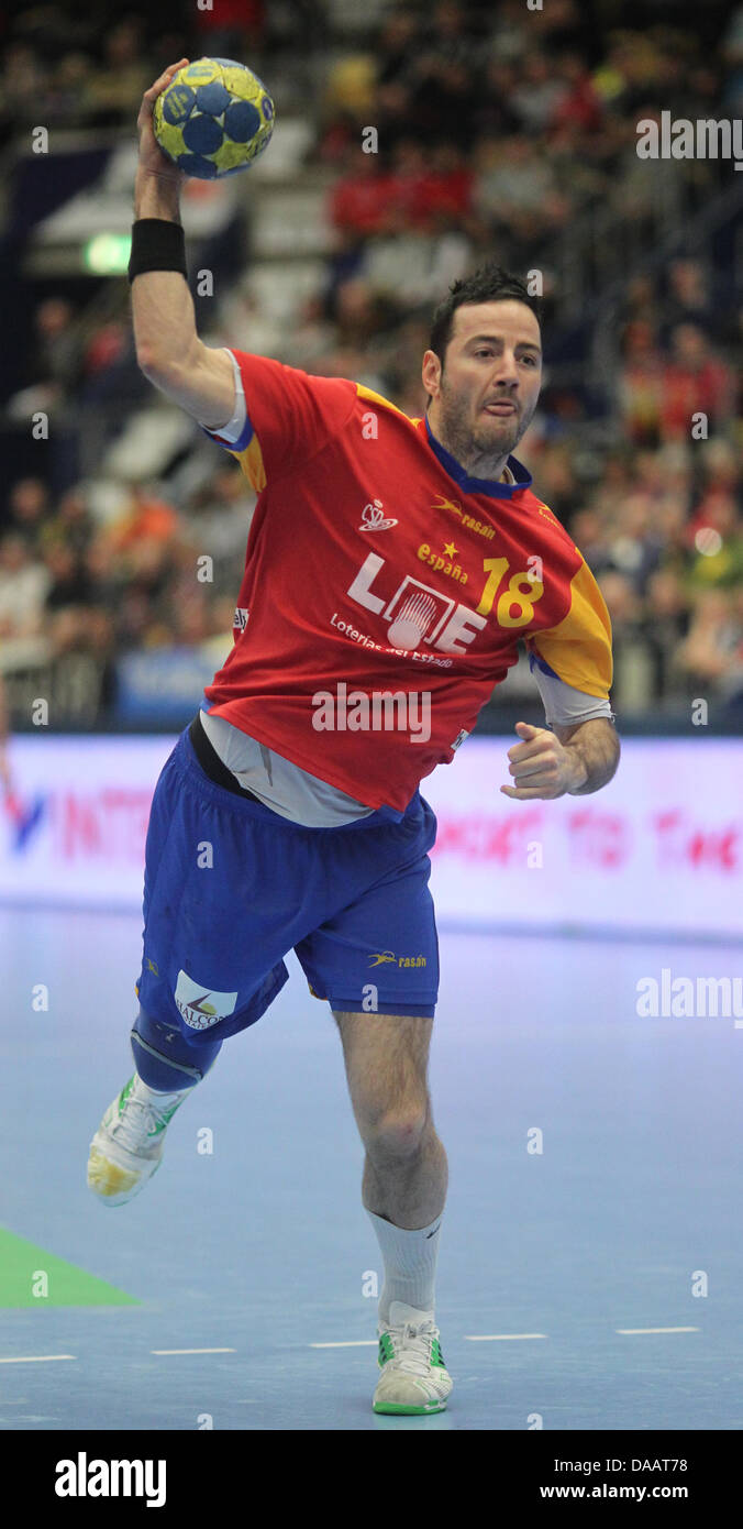 Iker Fernandez Romero of Spain during the Men's Handball World ...
