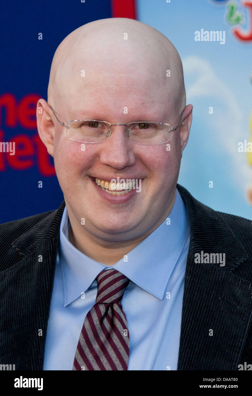 British comedian Matt Lucas arrives for the world premiere of the film ...