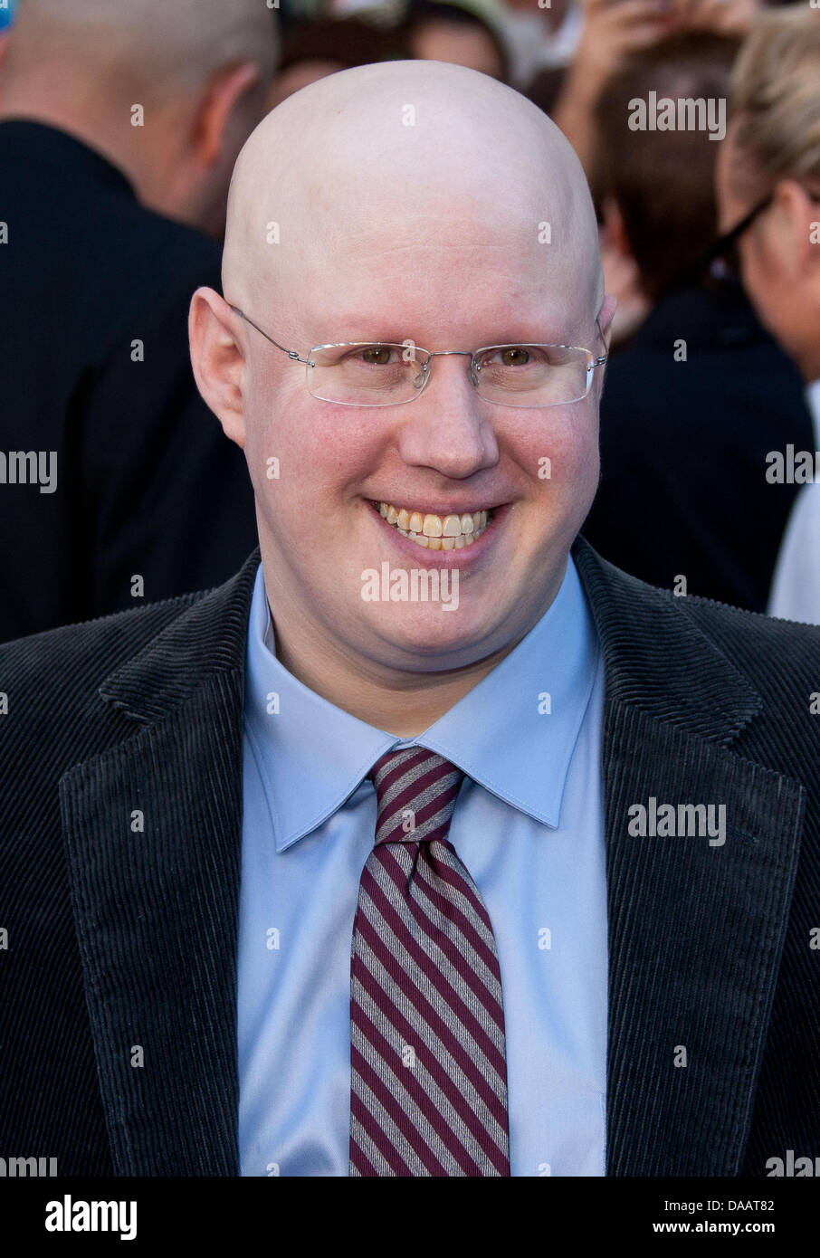 British comedian Matt Lucas arrives for the world premiere of the film ...