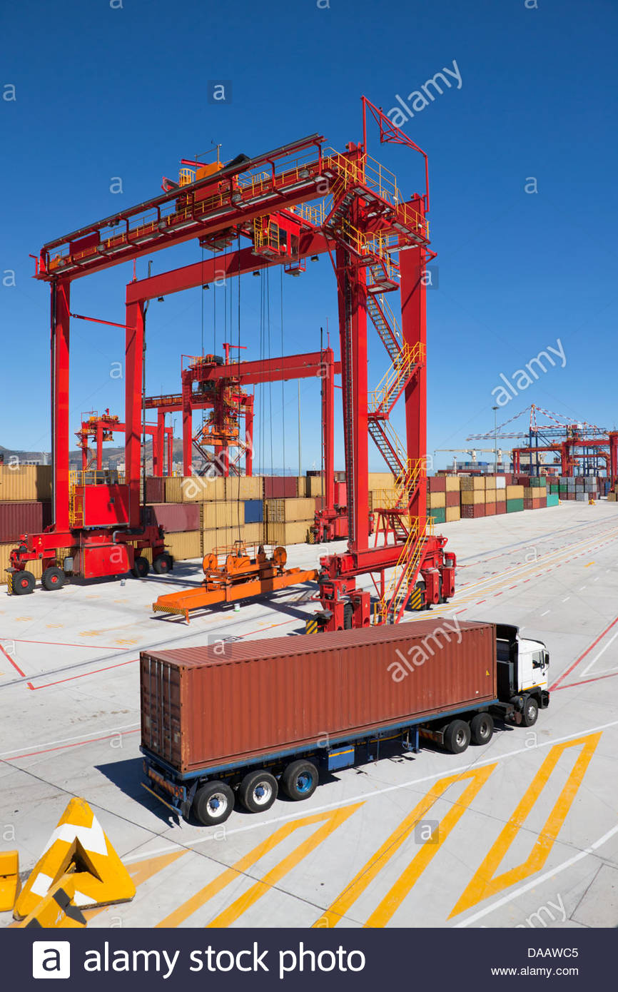 Haulage Container Stock Photos & Haulage Container Stock Images - Alamy