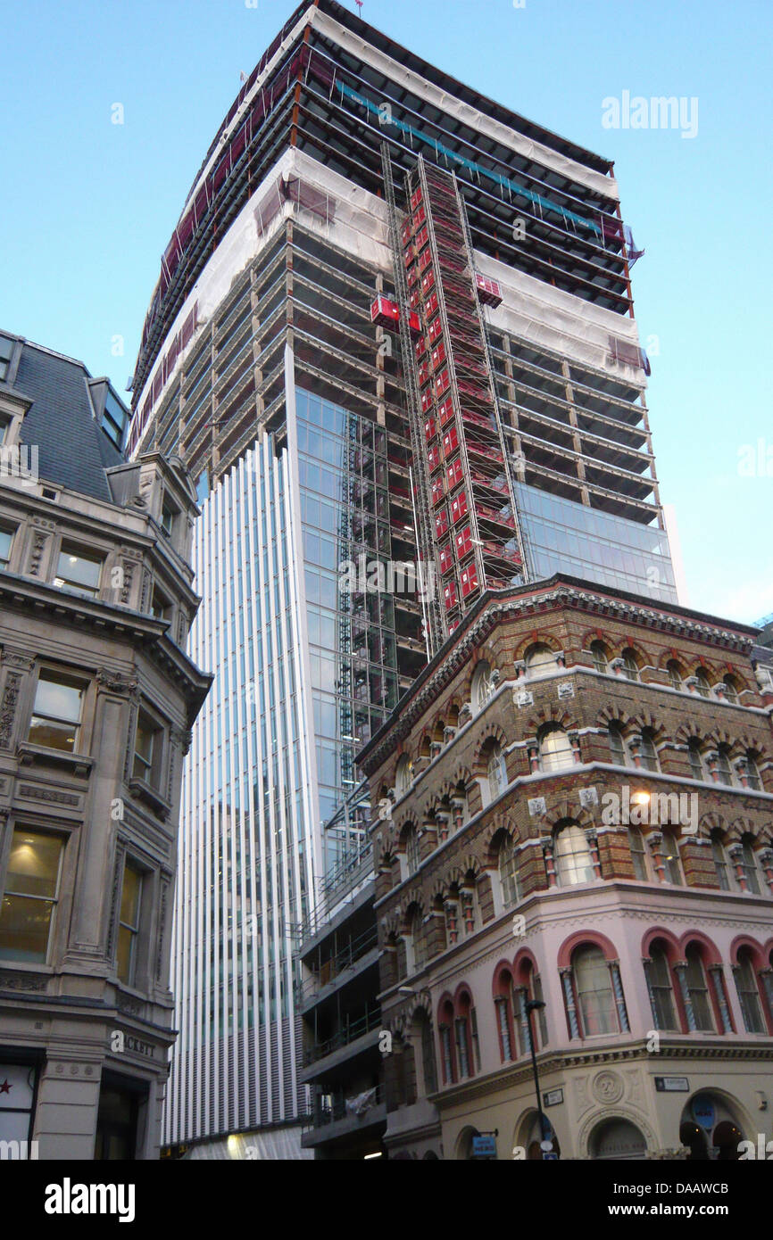Great Britain, England, London, houses, homes, building site, block of ...