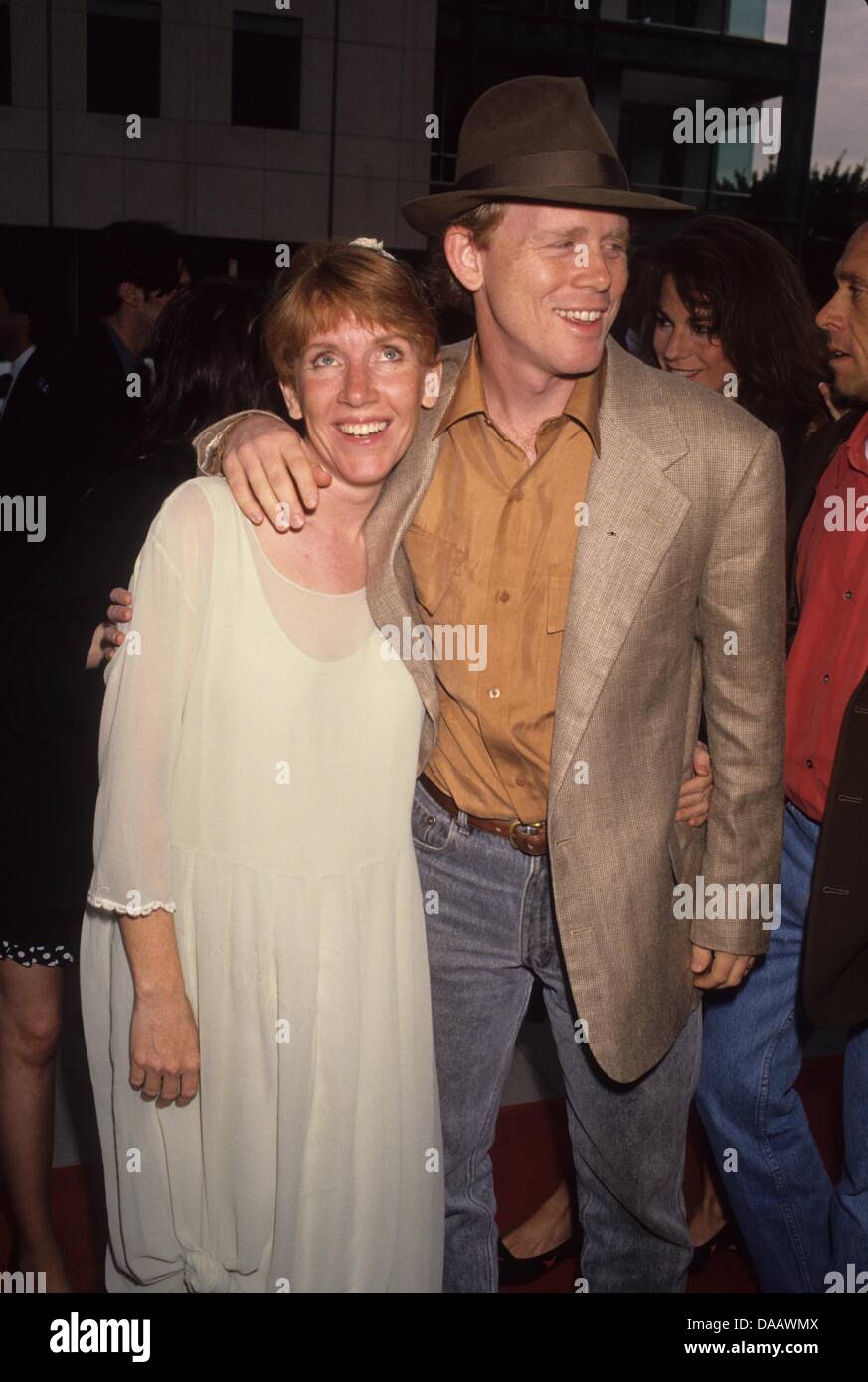 RON HOWARD with wife Cheryl 1992.(Credit Image: © Michael Ferguson ...