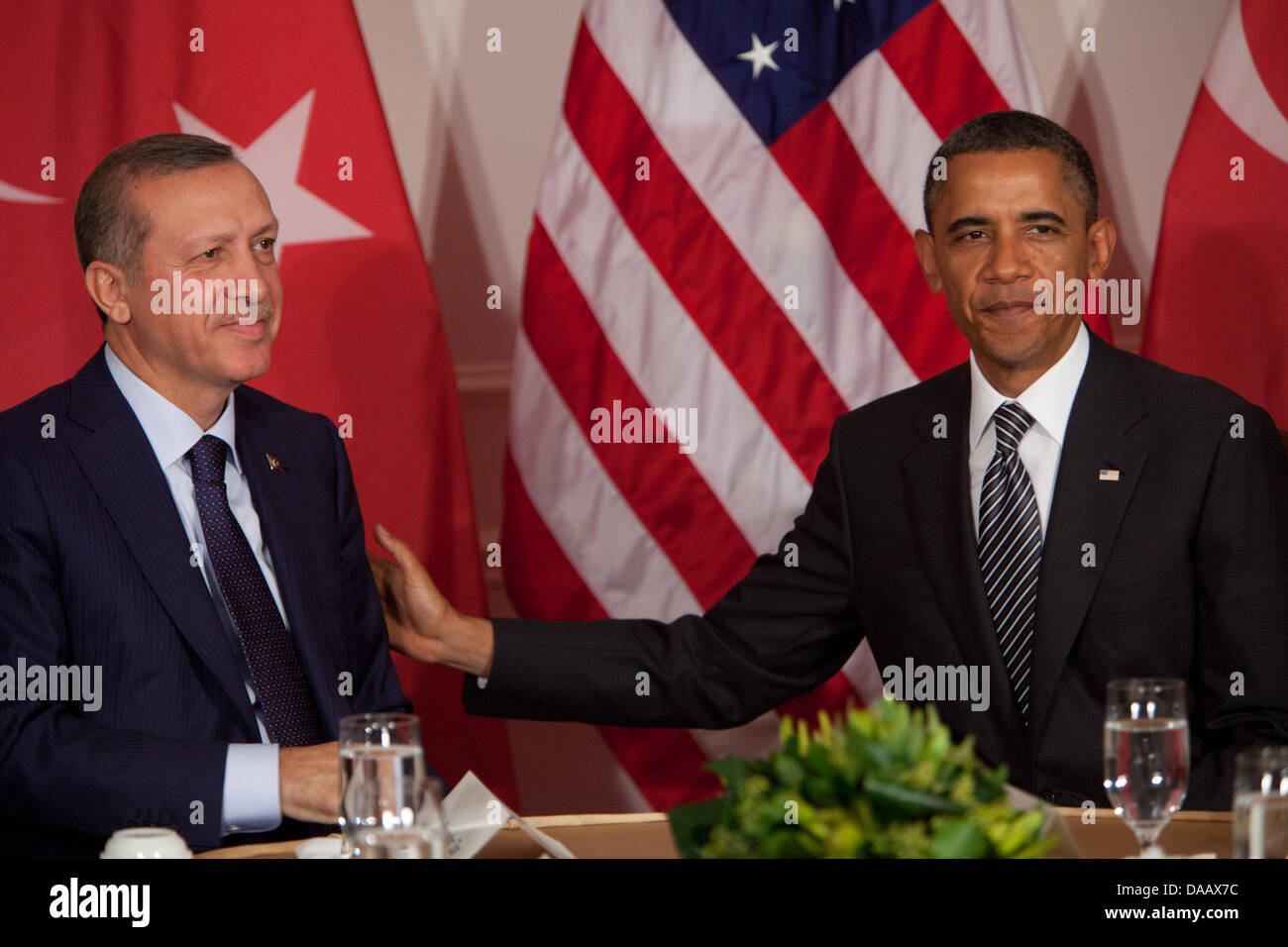 Barack obama erdogan turkey hi-res stock photography and images - Alamy