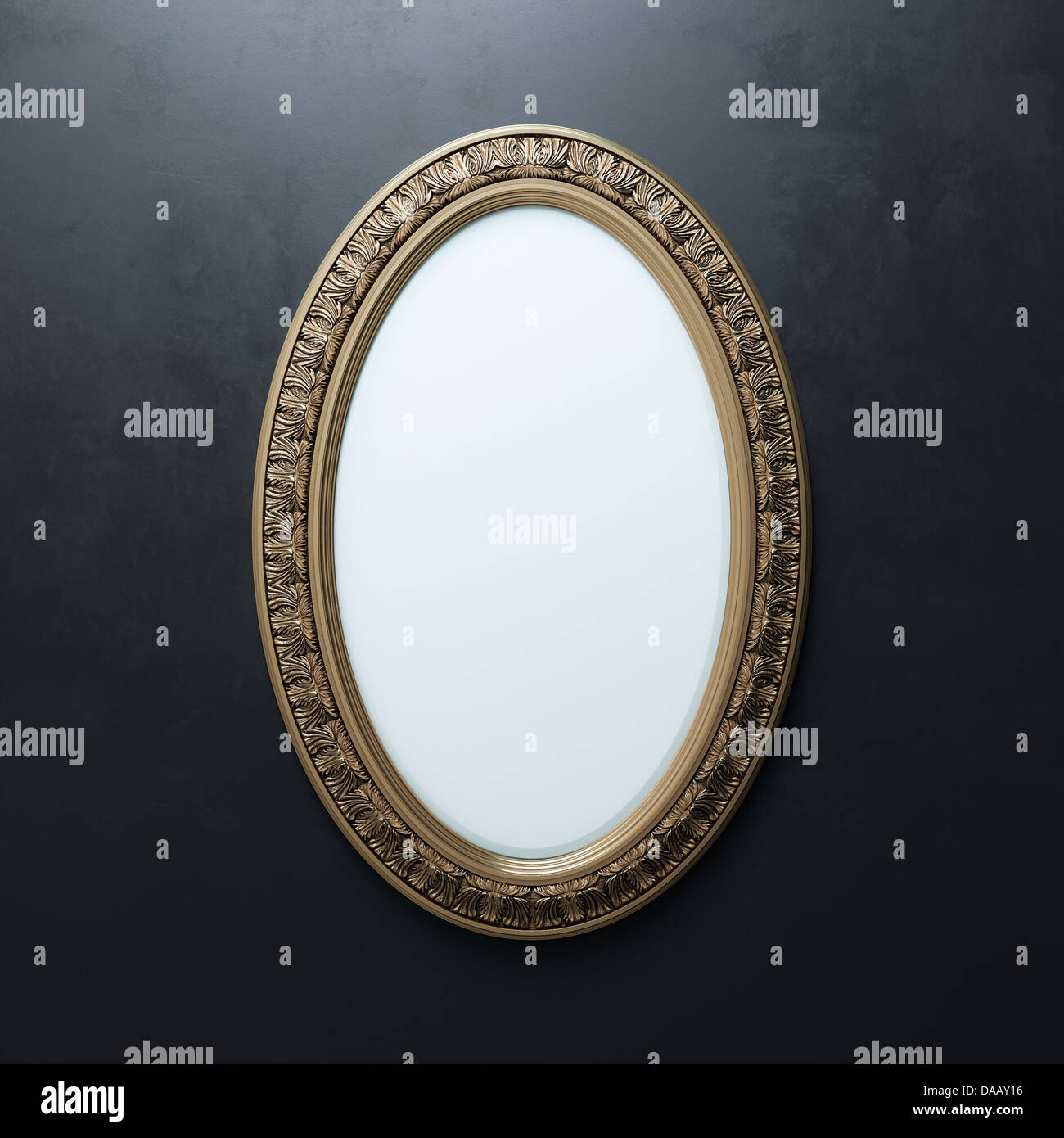 Black oval frames hi-res stock photography and images - Alamy