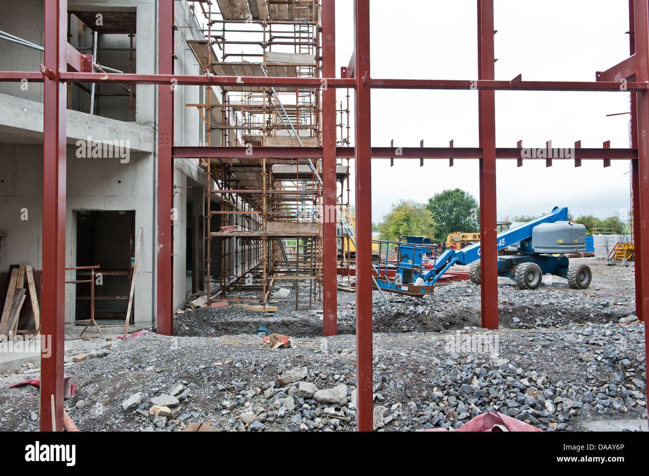 Building site in Ireland Stock Photo - Alamy