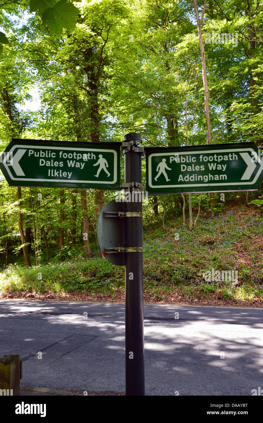 Dales way path addingham hi-res stock photography and images - Alamy