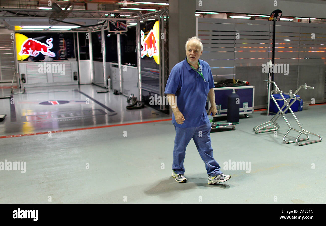 Norbert vettel father of sebastian vettel hi-res stock photography and ...