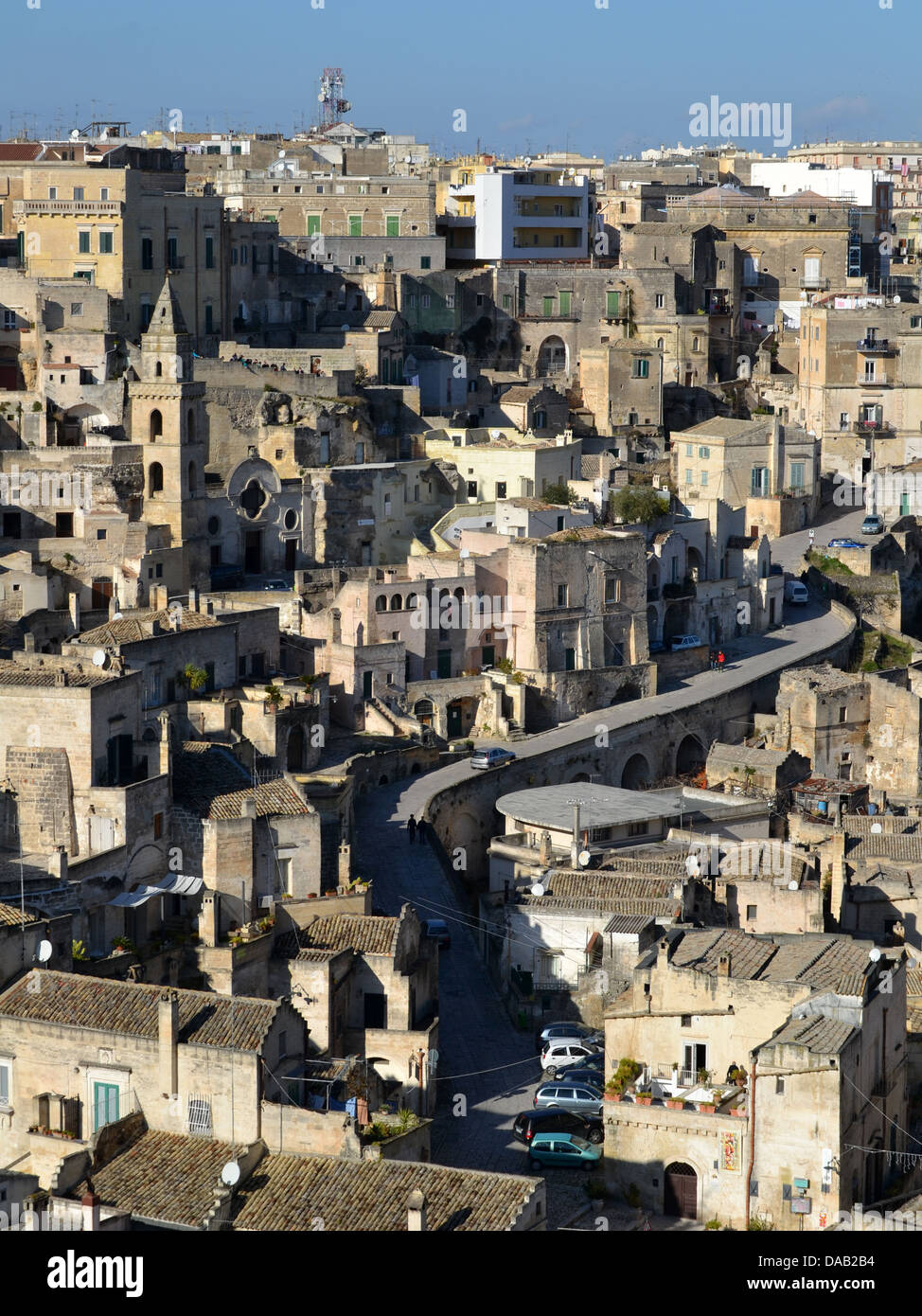 The beautiful Italian city of Matera, in Basilicata Stock Photo - Alamy