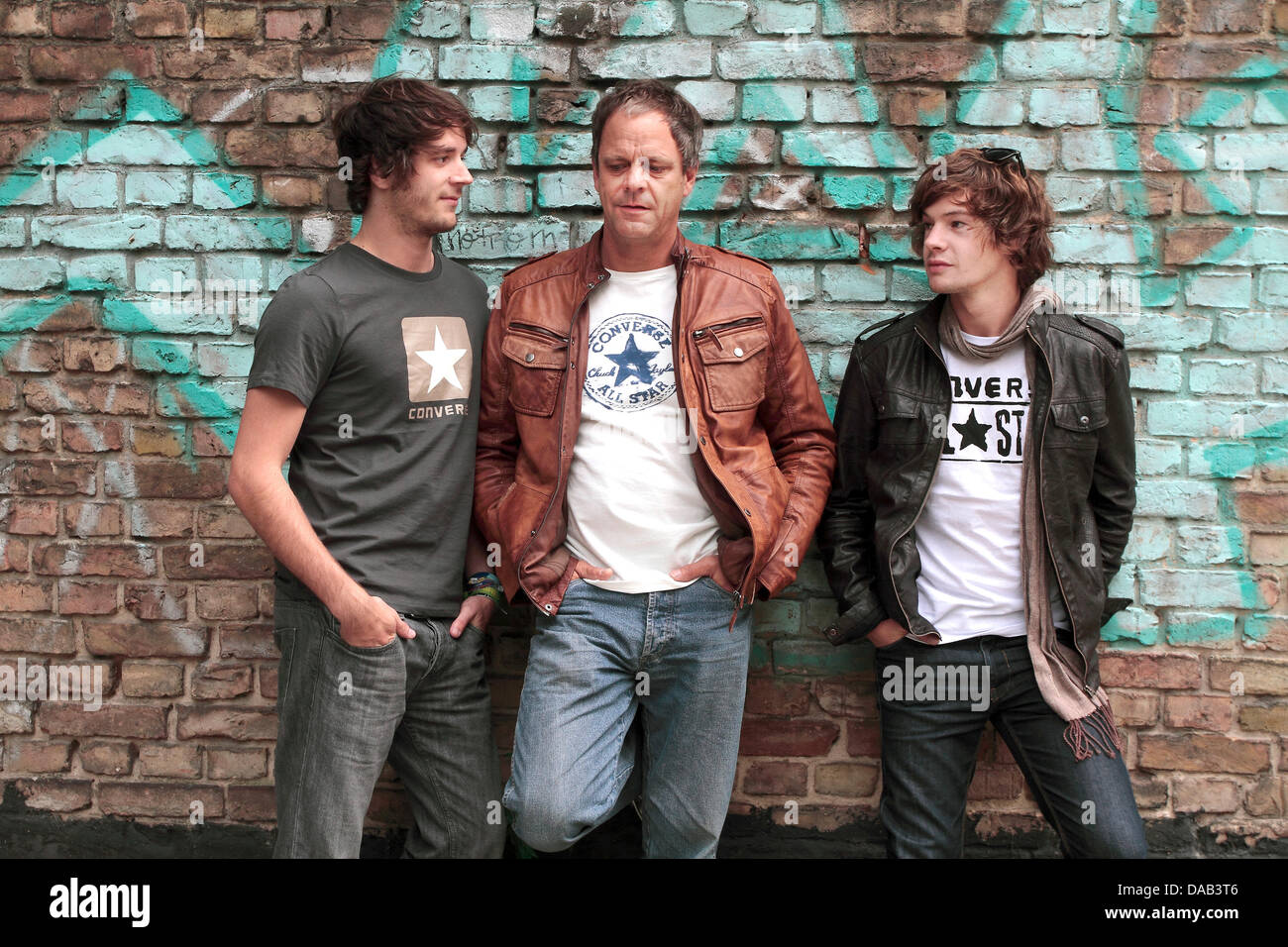 The British blues rock band The Brew with guitarrist Jason Barwick (R ...