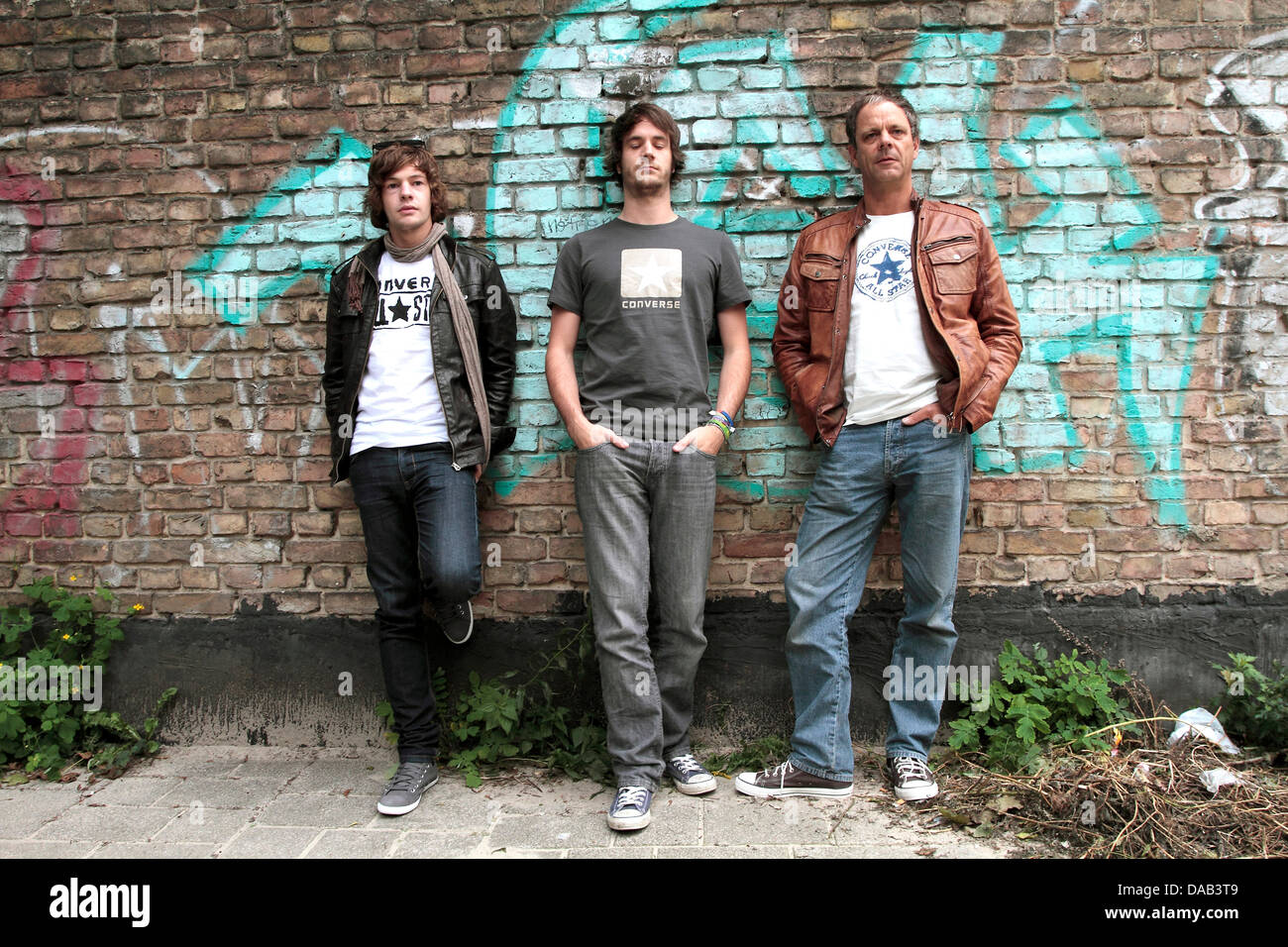 The British blues rock band The Brew with guitarrist Jason Barwick (L ...