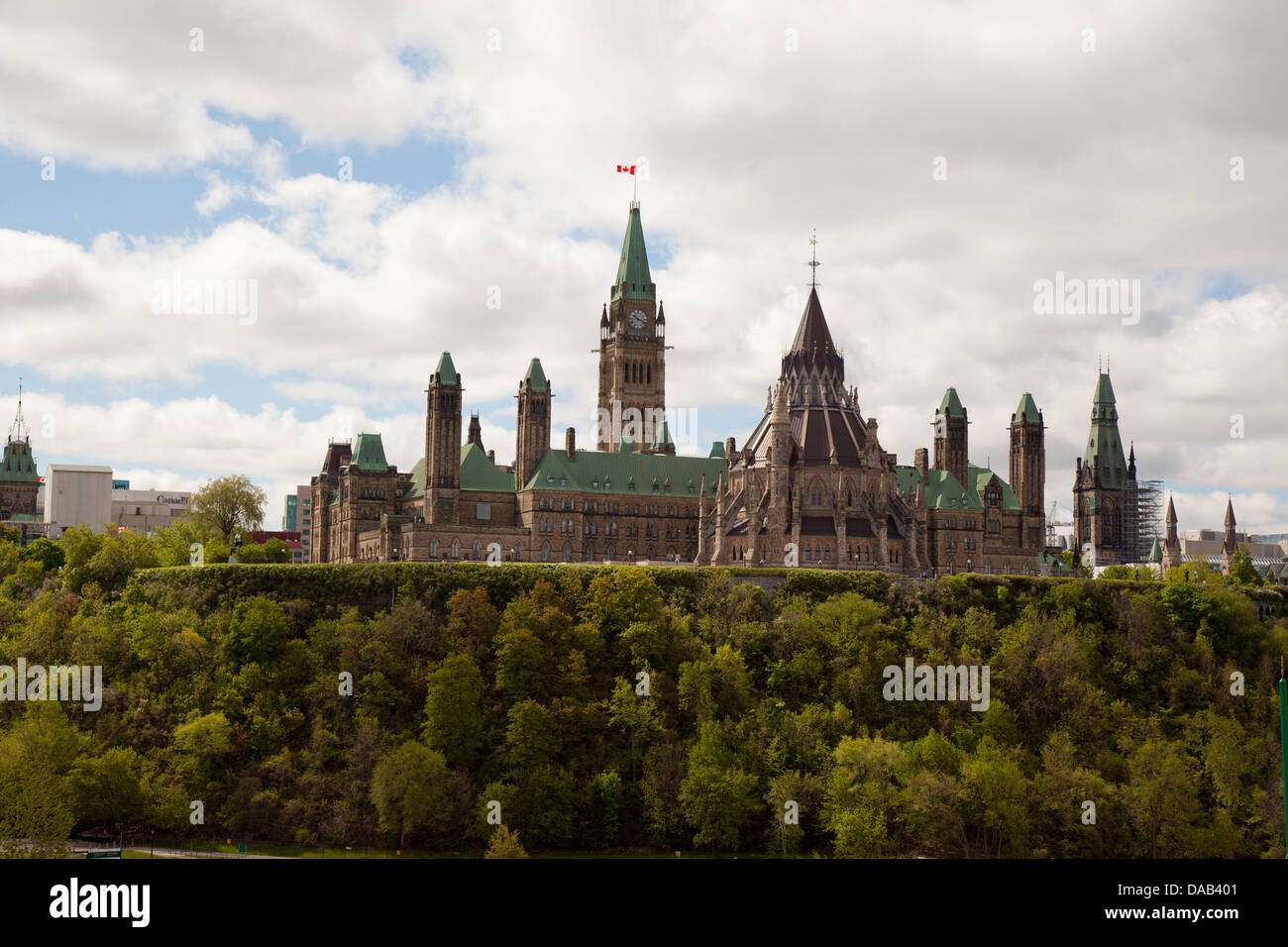 parliament hill government buildings iin ottawa canada Stock Photo - Alamy