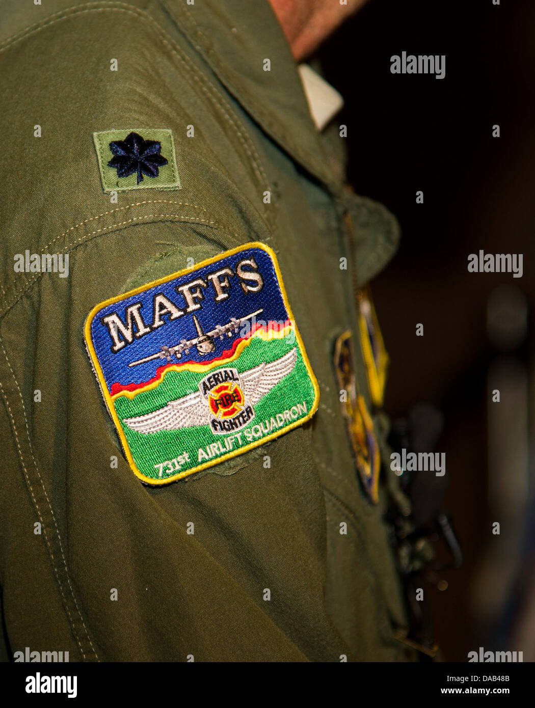MESA, Ariz. -- The squadron patch worn by U.S. Air Force Lt. Col. Luke ...