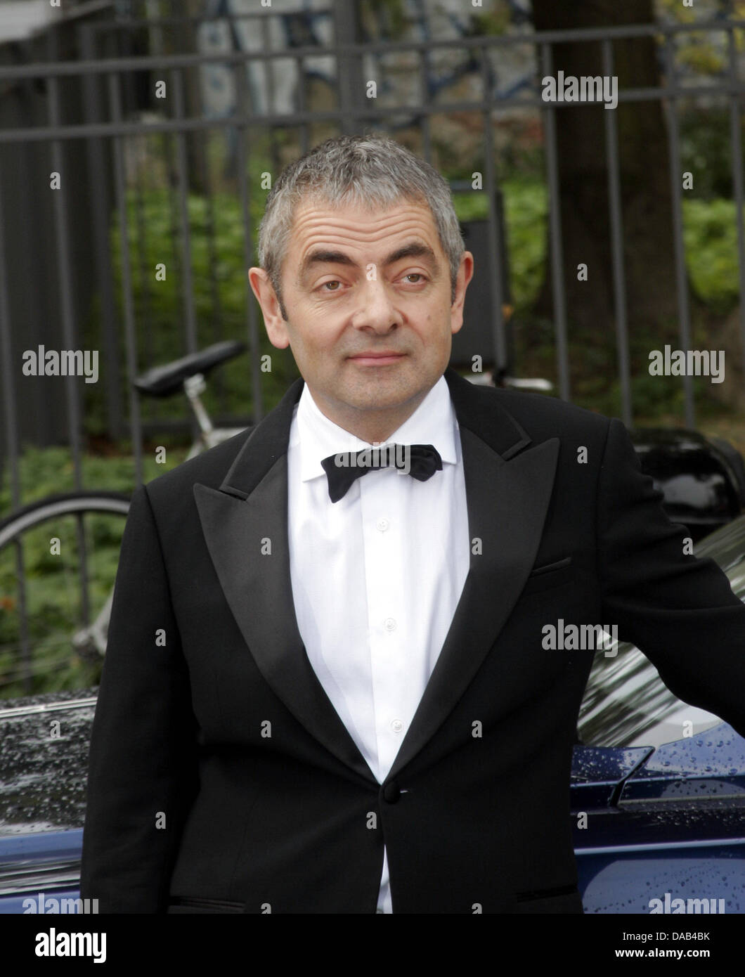British actor Rowan Atkinson poses during a photocall for his new film ...