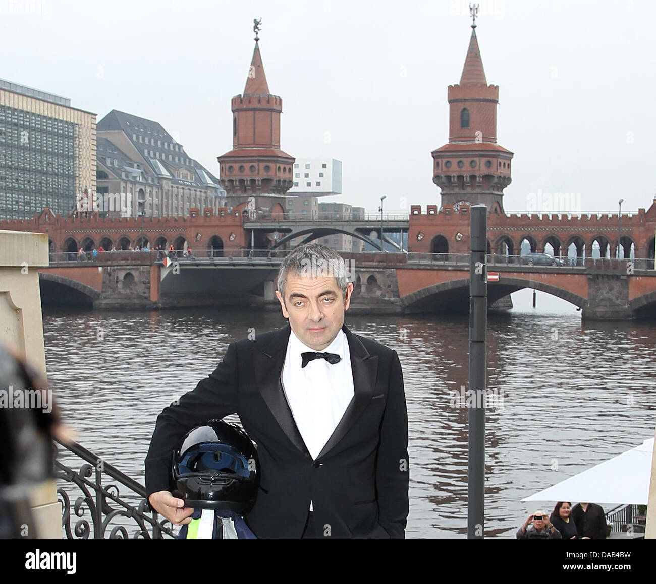 British actor Rowan Atkinson is pictured during a photocall for his new ...