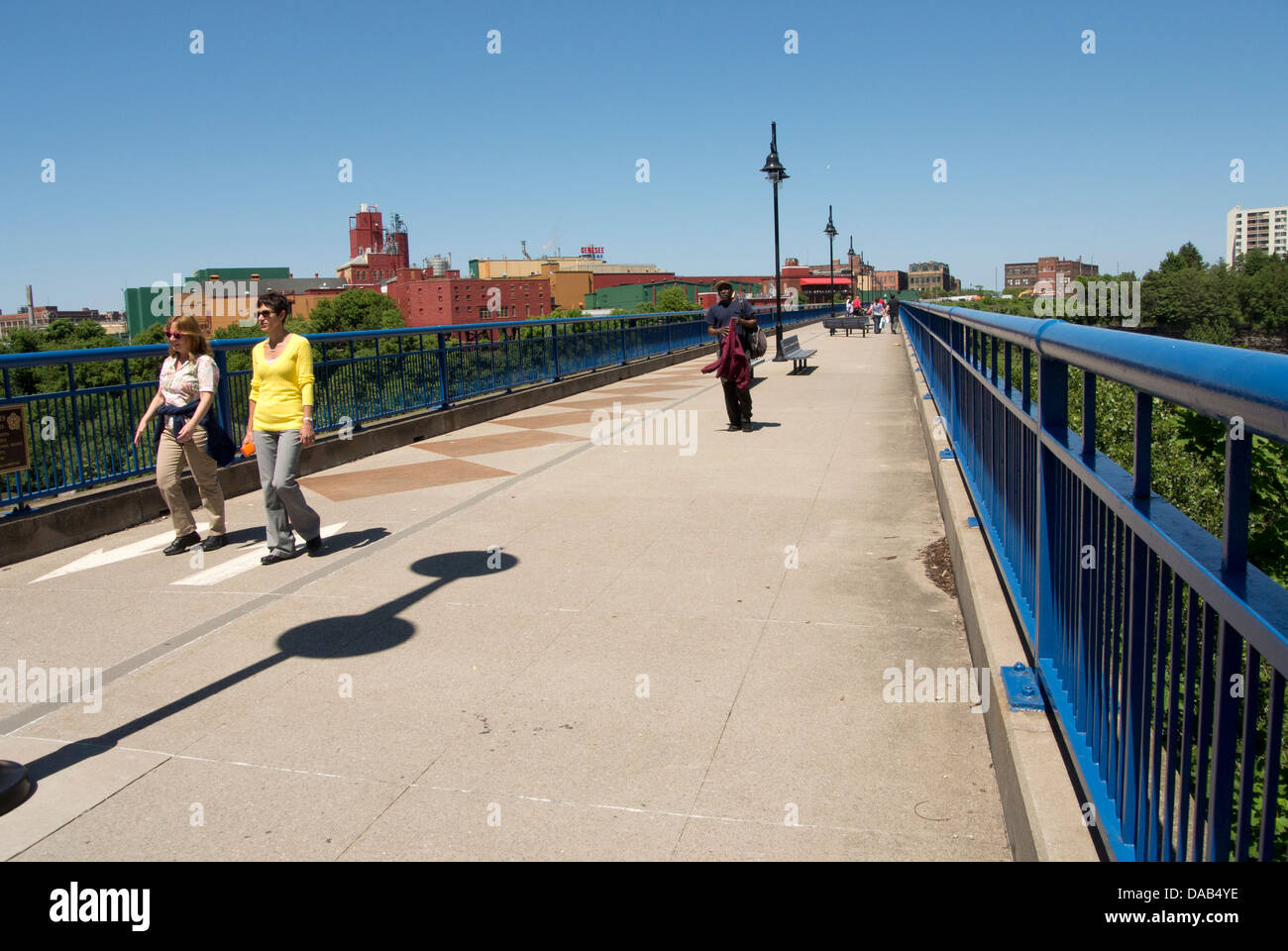 Platt Street bridge, Rochester NY USA Stock Photo - Alamy