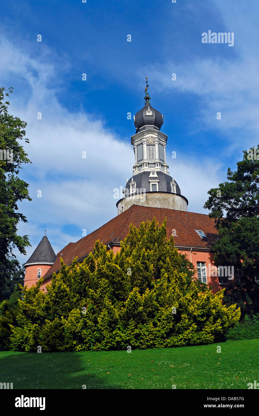 Europe, Germany, Lower Saxony, Jever, castle square, castle ...