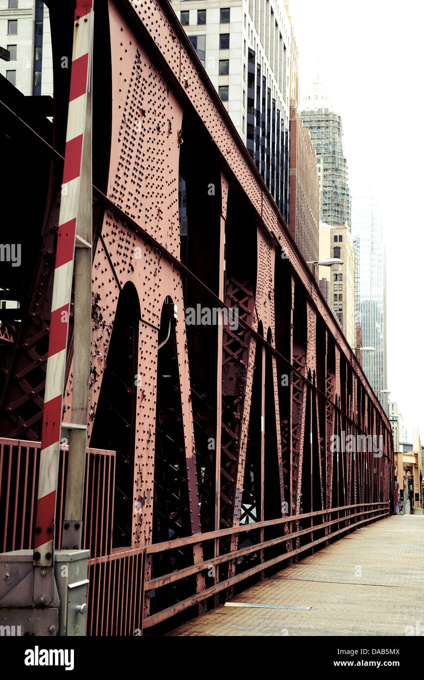 The chicago loop Stock Photo - Alamy