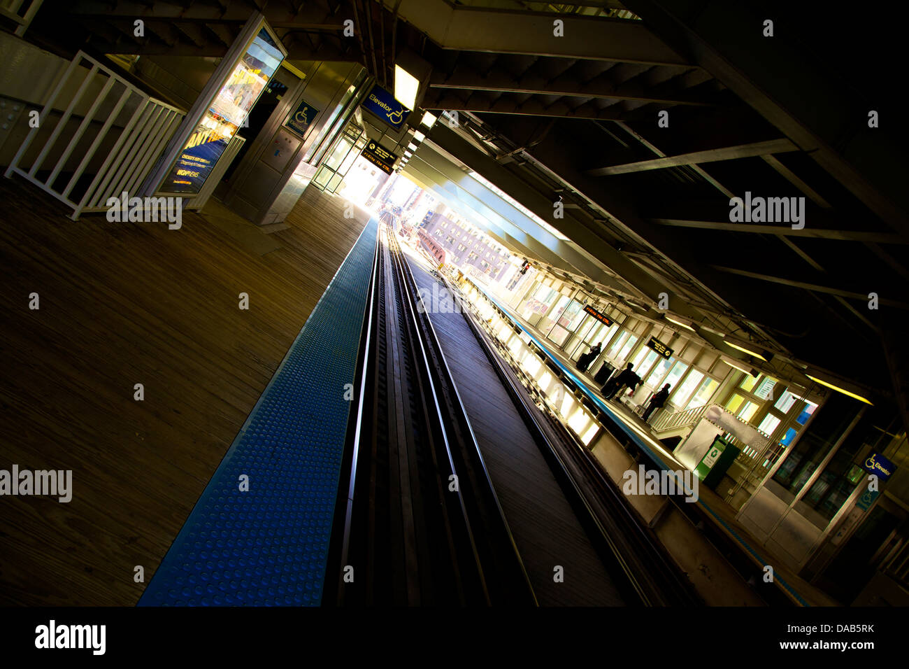 The chicago loop Stock Photo - Alamy