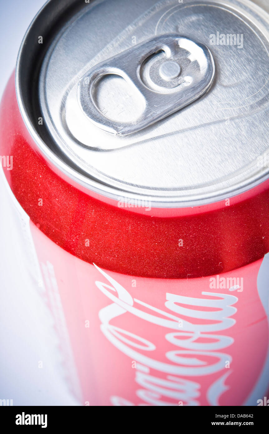 Coca Cola can Stock Photo - Alamy