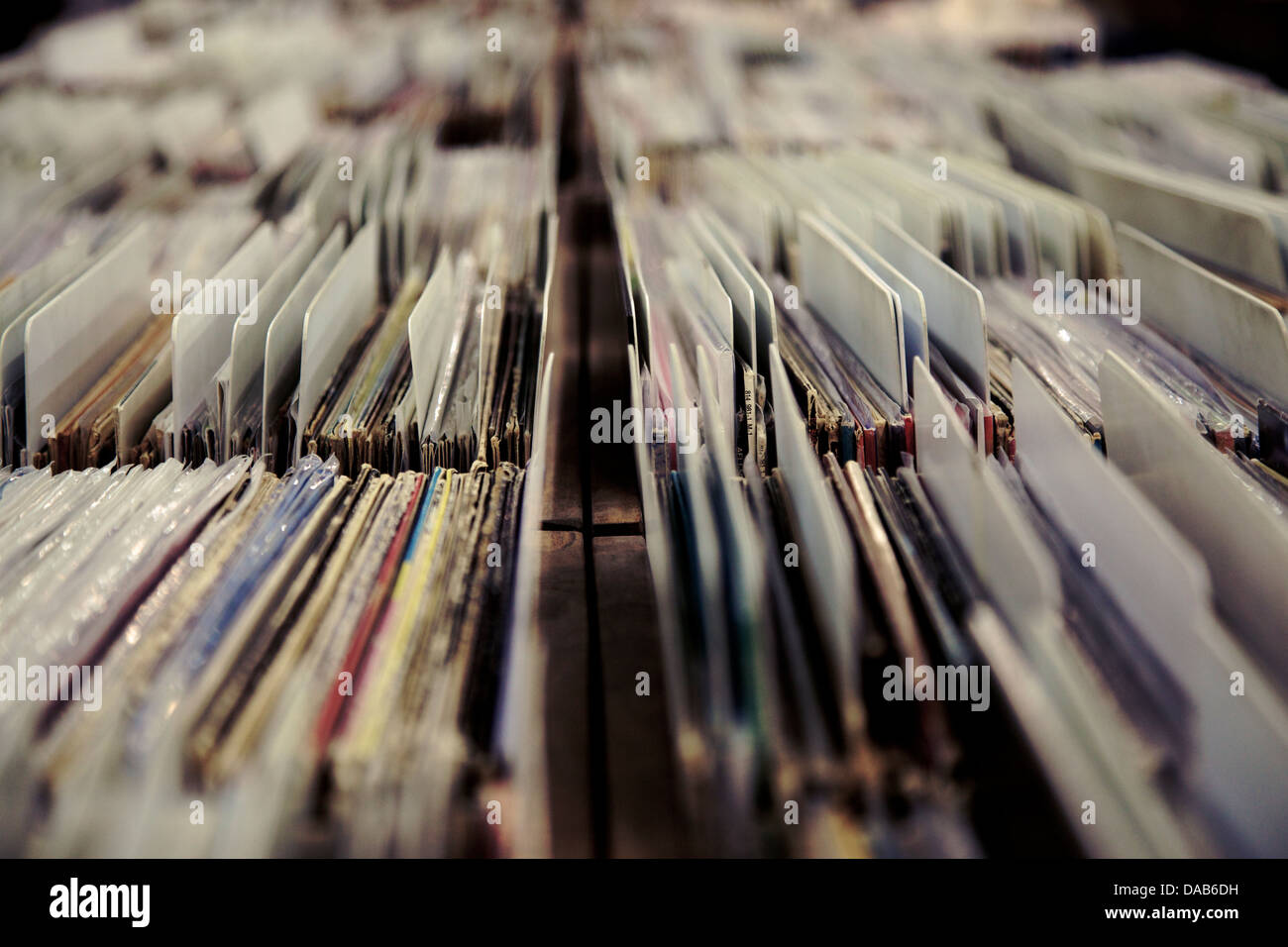 Chicago Record Store Stock Photo - Alamy