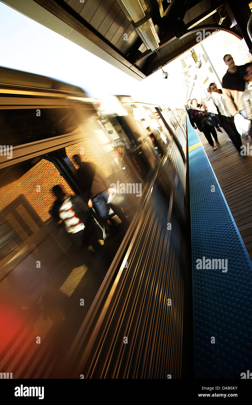 Metro The loop Stock Photo - Alamy