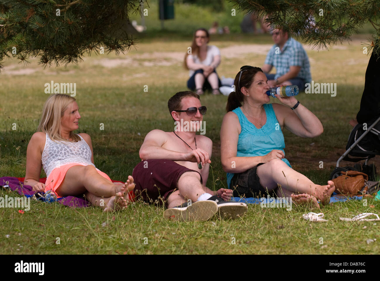 British summer time hi-res stock photography and images - Alamy