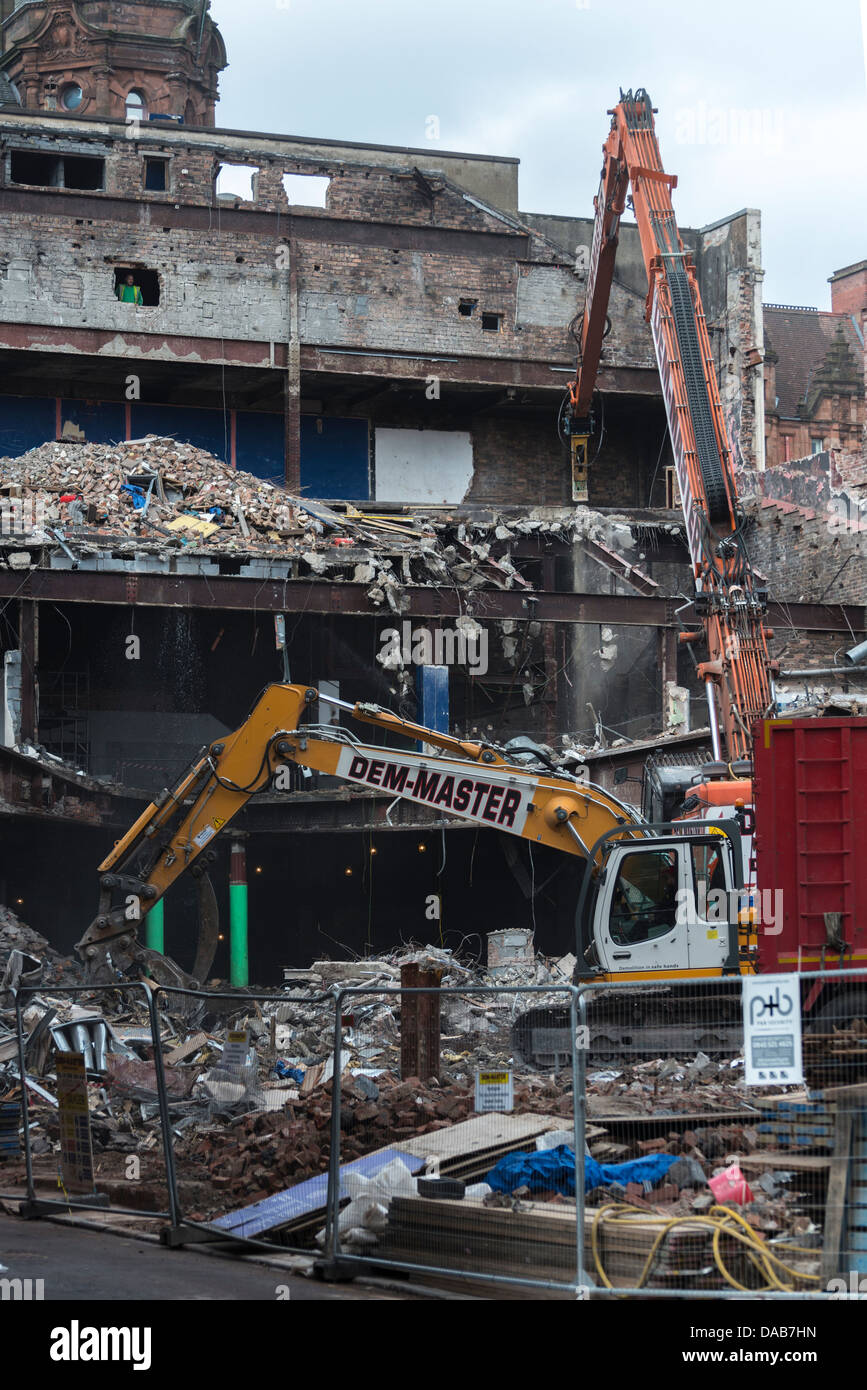 The old Paramount cinema latterly the Odeon in Renfield Street Glasgow ...