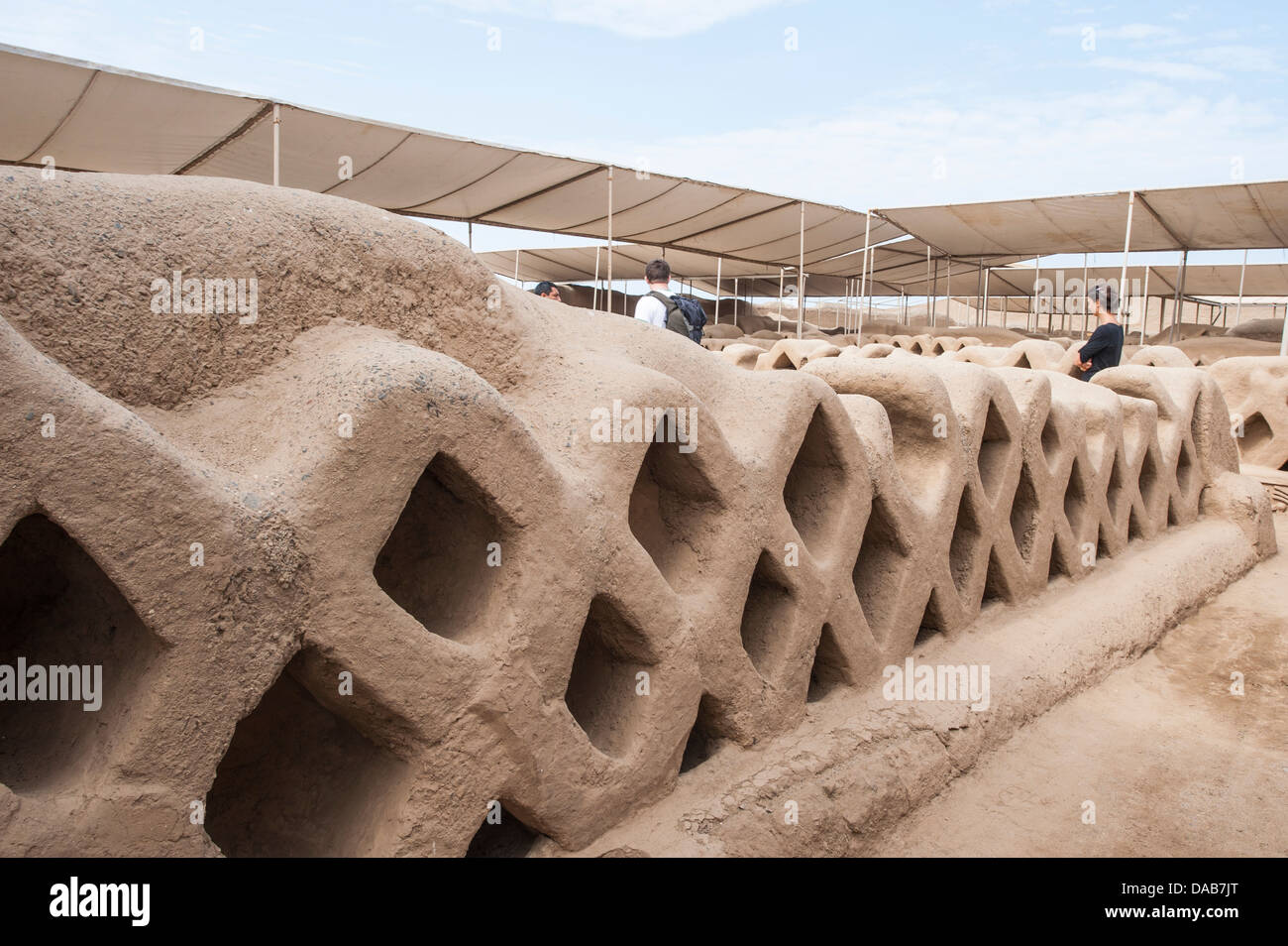 Ancient ruins of Chan Chan Pre-Columbian archaeological unesco world ...