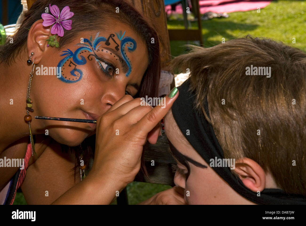 Music Festival Face Paint Ideas
