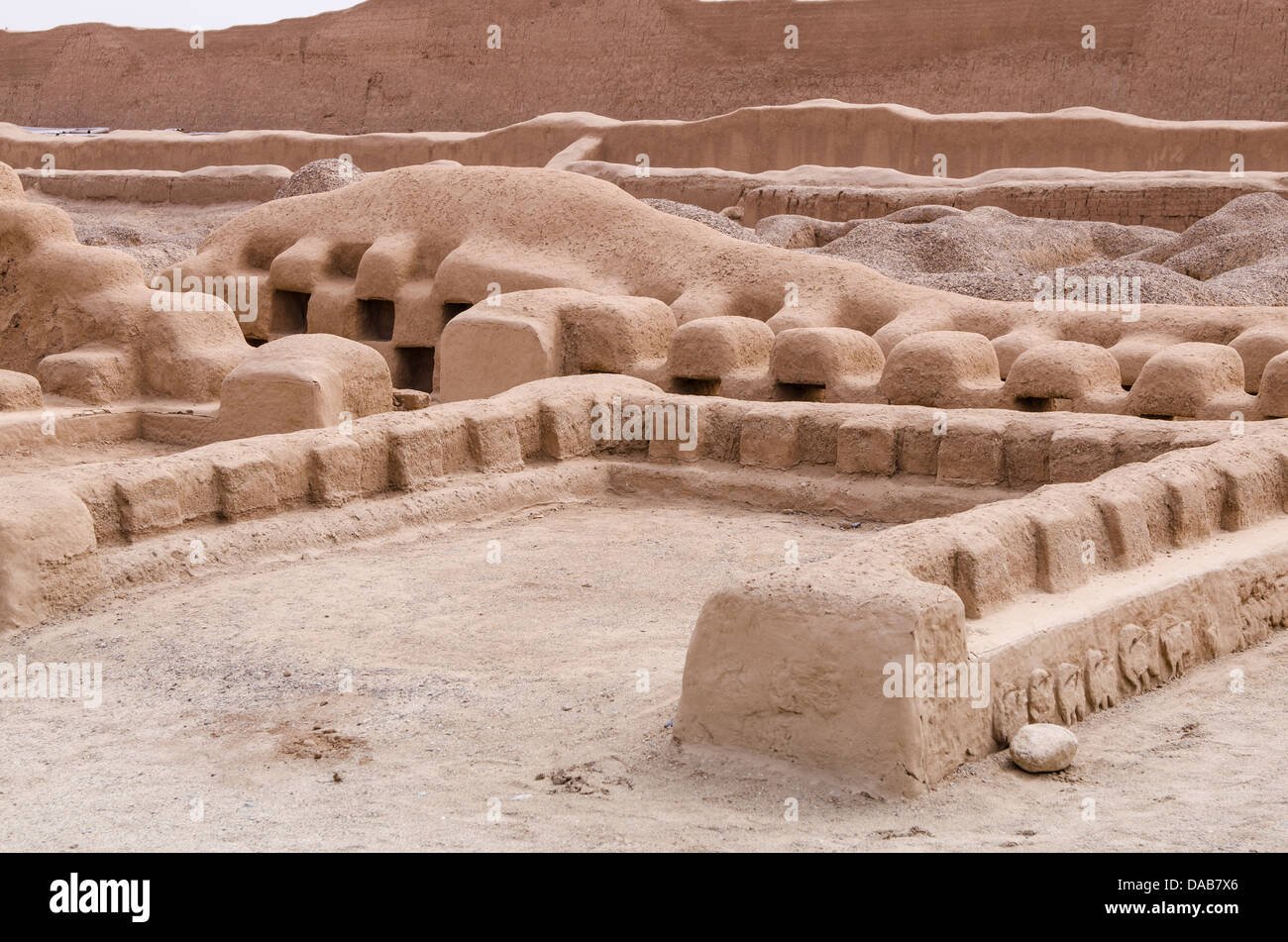 Ancient ruins of Chan Chan Pre-Columbian archaeological unesco world ...