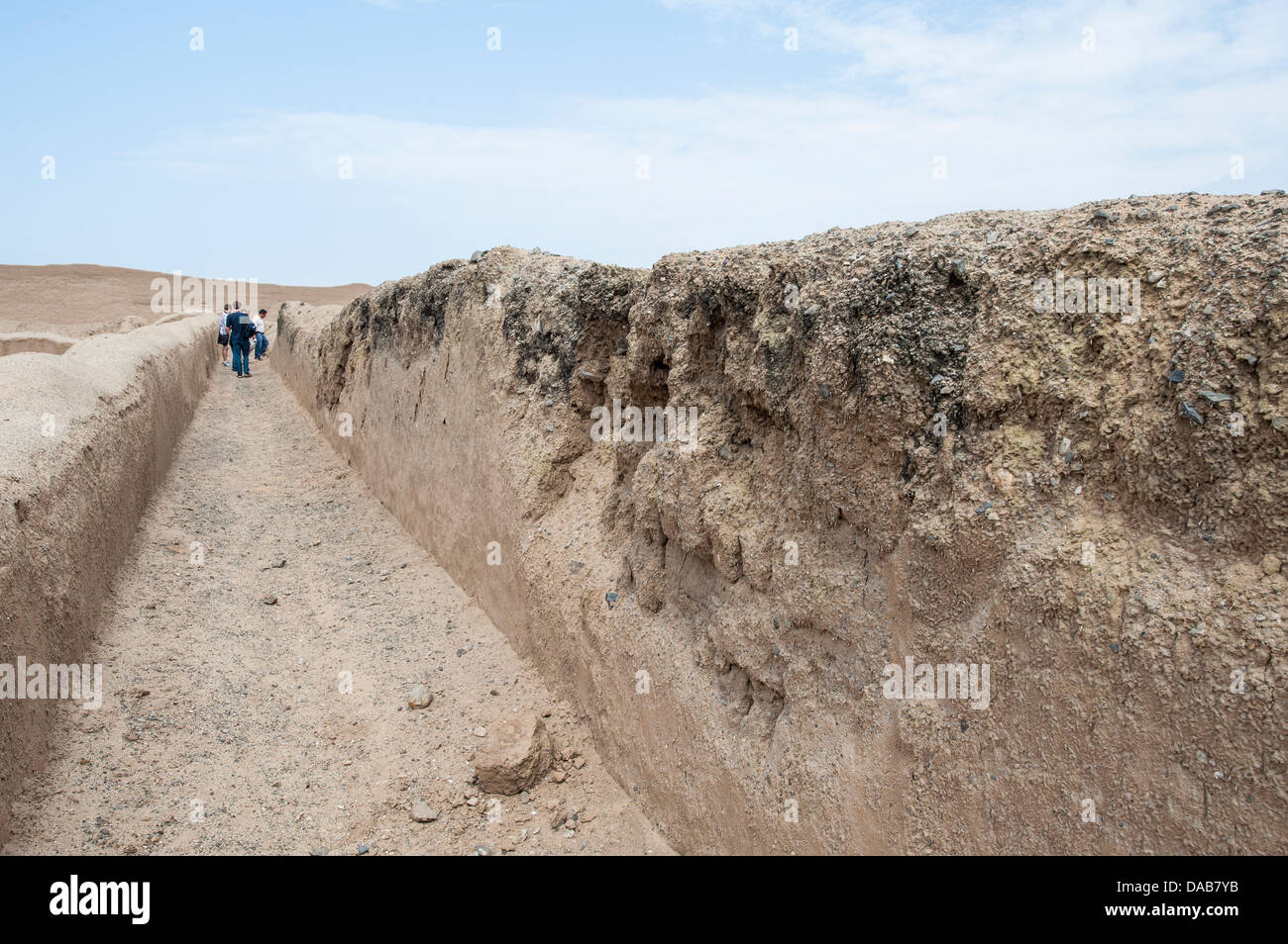 Ancient ruins of Chan Chan Pre-Columbian archaeological unesco world ...