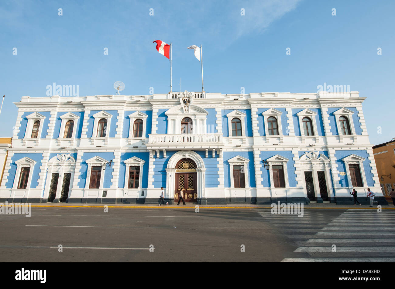 Municipal offices ornate spanish colonial architectural building ...