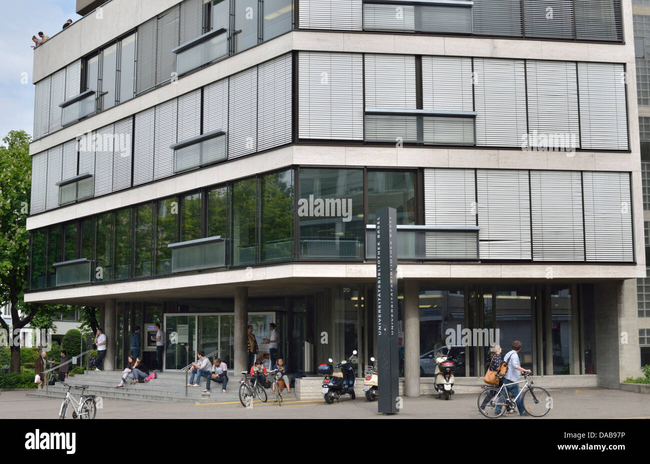 Universitätsbibliothek, Basel, Switzerland Stock Photo - Alamy