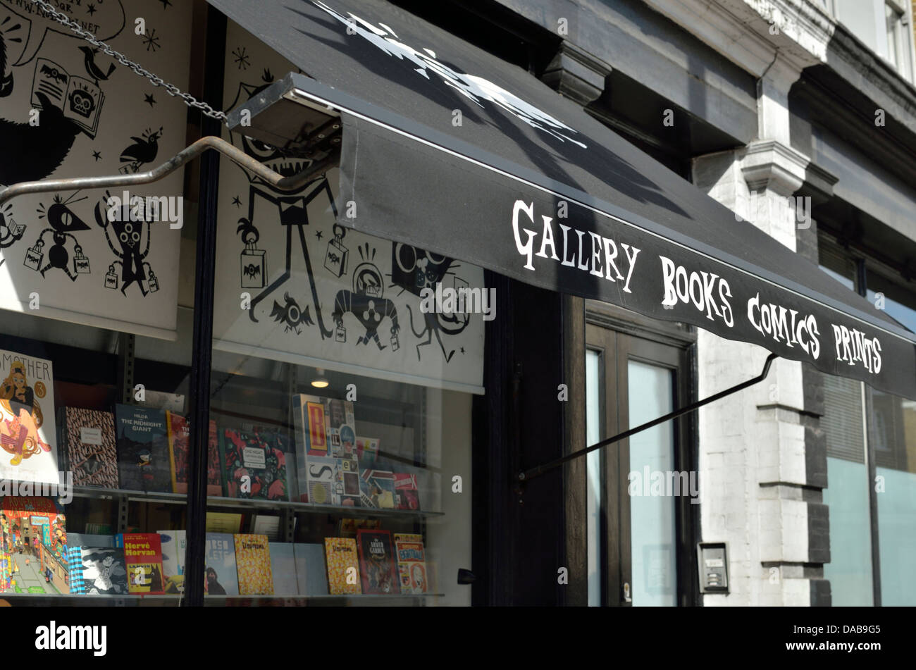 Gallery Books Comics and prints in Great Eastern Street, Shoreditch ...