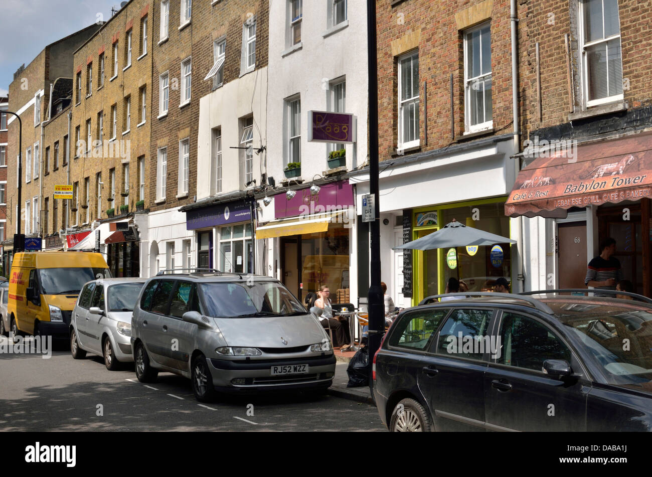 Cleveland Street, Fitzrovia, London, UK Stock Photo - Alamy