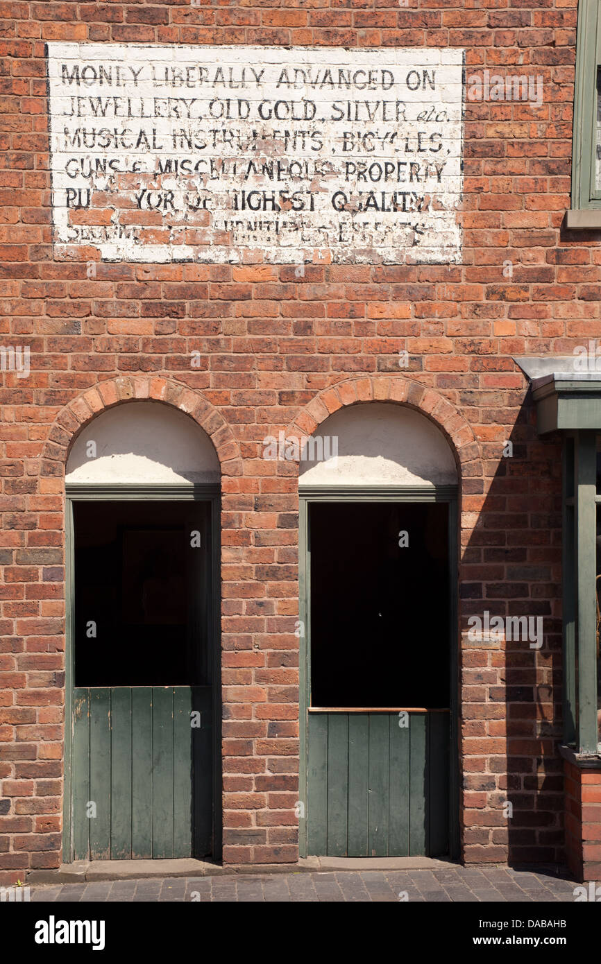 Stable door doors in an old shop building at the Black Country Living ...