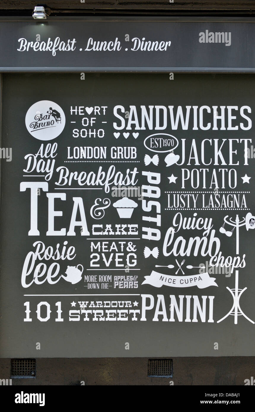 Food billboard advertising hi-res stock photography and images - Alamy