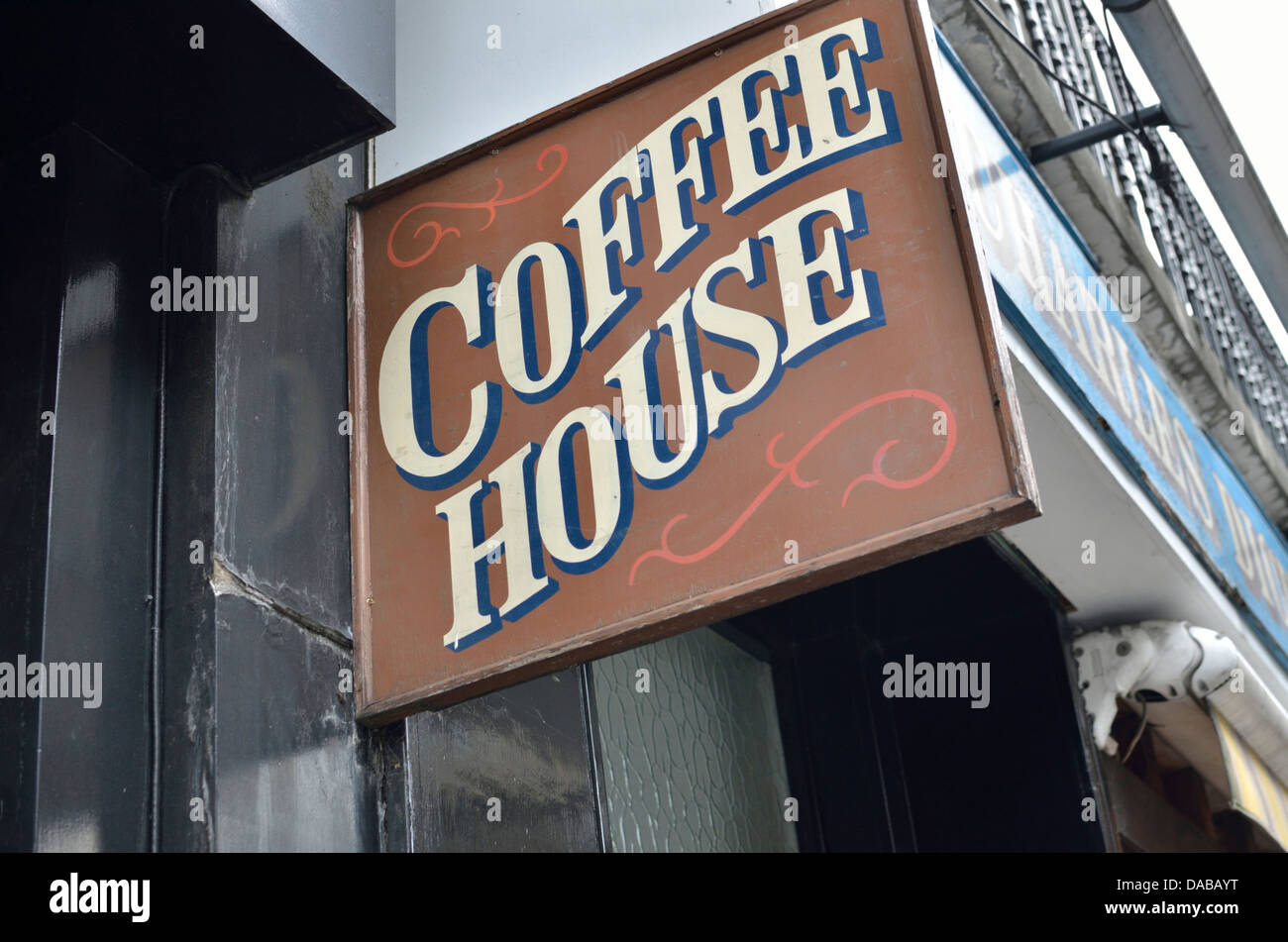 Coffee House sign in Covent Garden, London, UK Stock Photo - Alamy