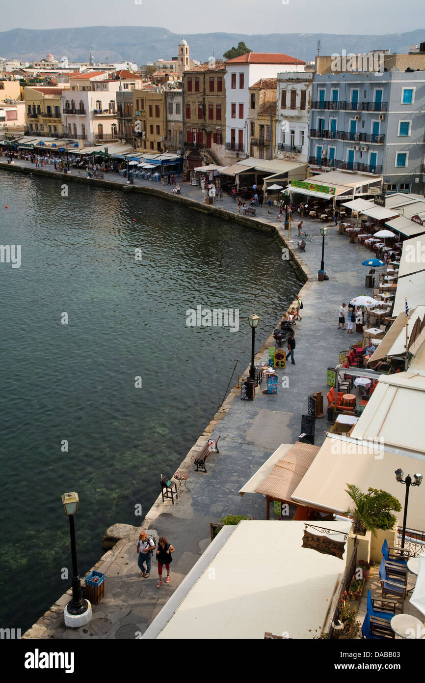 A broad promenade lined with tourist shops and cafes circles the lovely ...