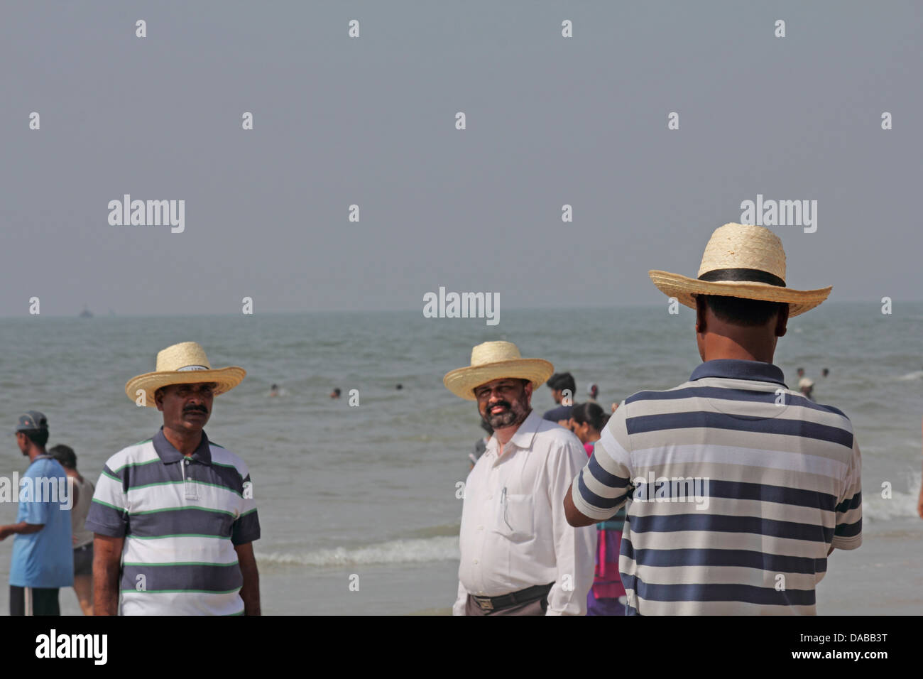 People at beach, Goa, India Stock Photo - Alamy