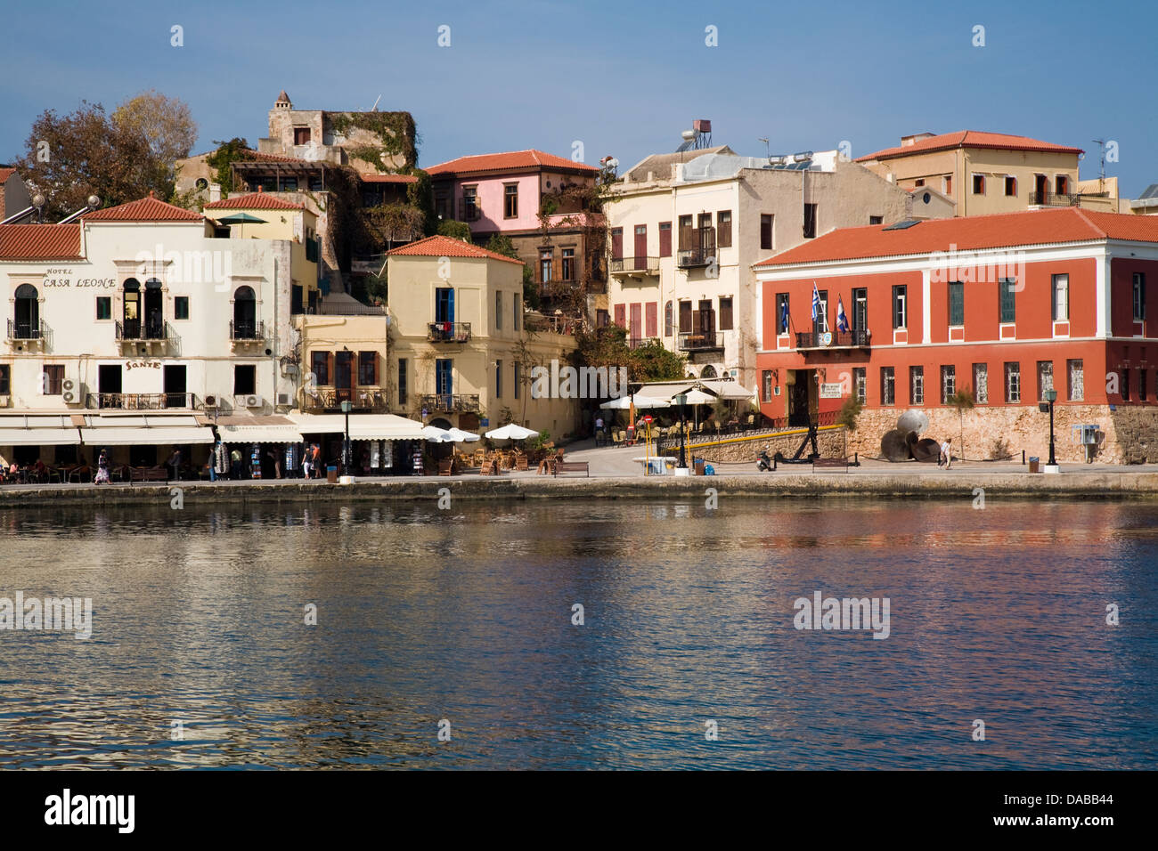 A broad promenade lined with tourist shops and cafes circles the lovely ...