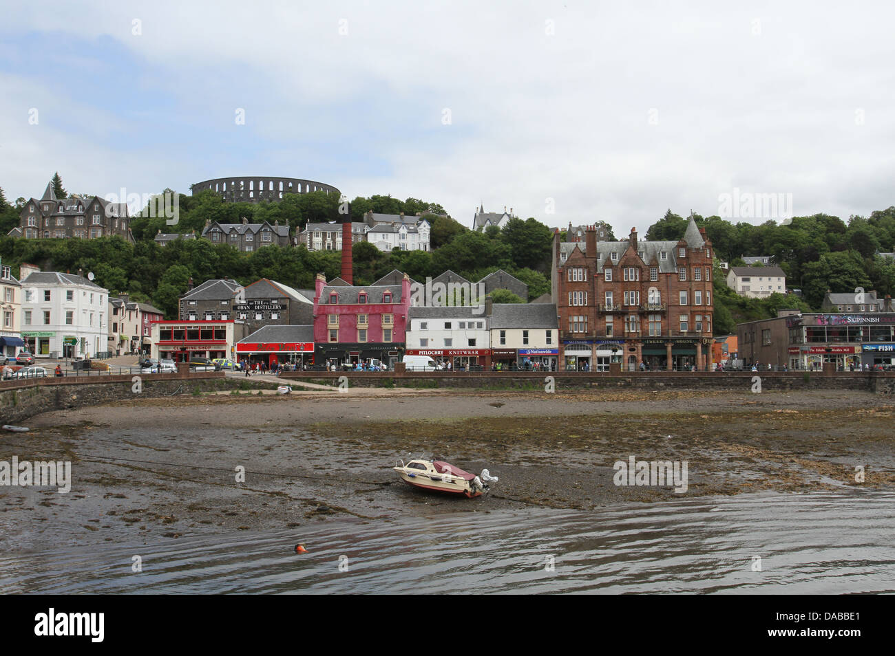 Oban waterfront Scotland June 2013 Stock Photo - Alamy